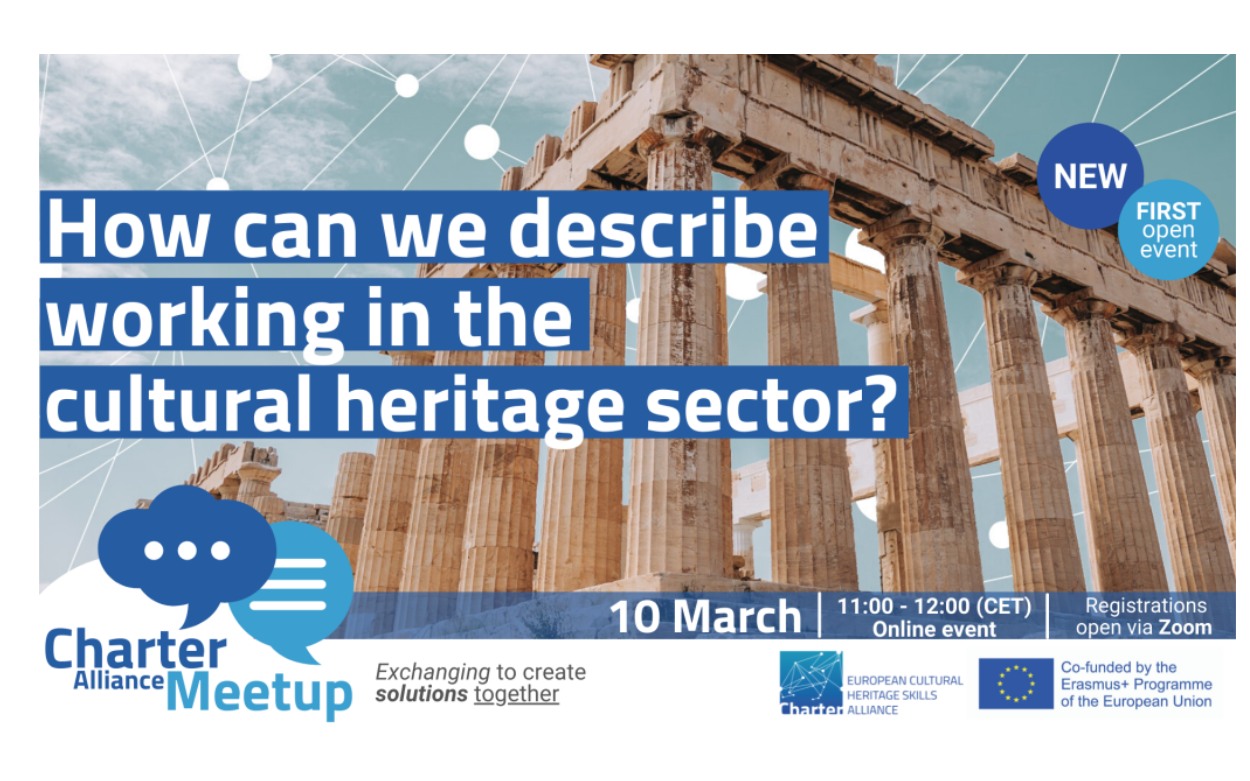 1er Meetup CHARTER : Comment décrire le travail dans le secteur du ...