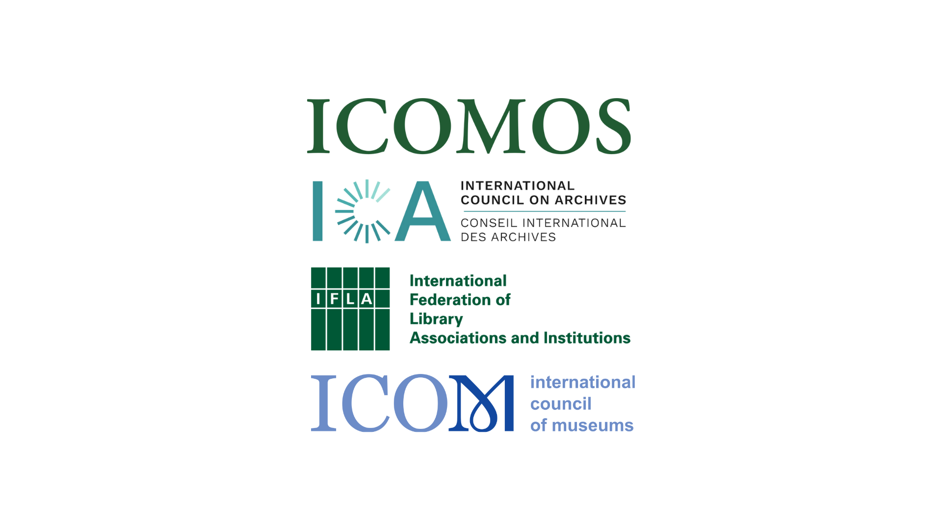 Déclaration d'ICOMOS, ICA, IFLA et ICOM sur la situation du patrimoine ...